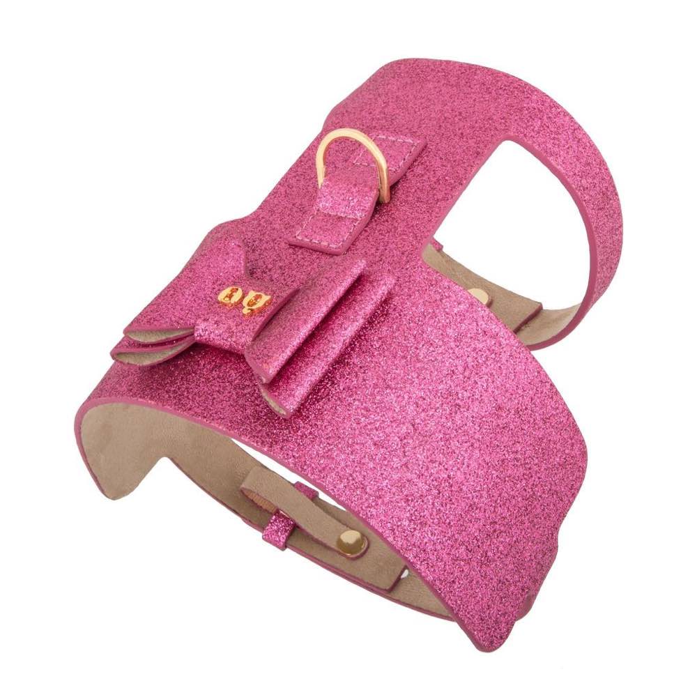 Moshiqa Bow Wow Leather Dog Harness | Kohepets