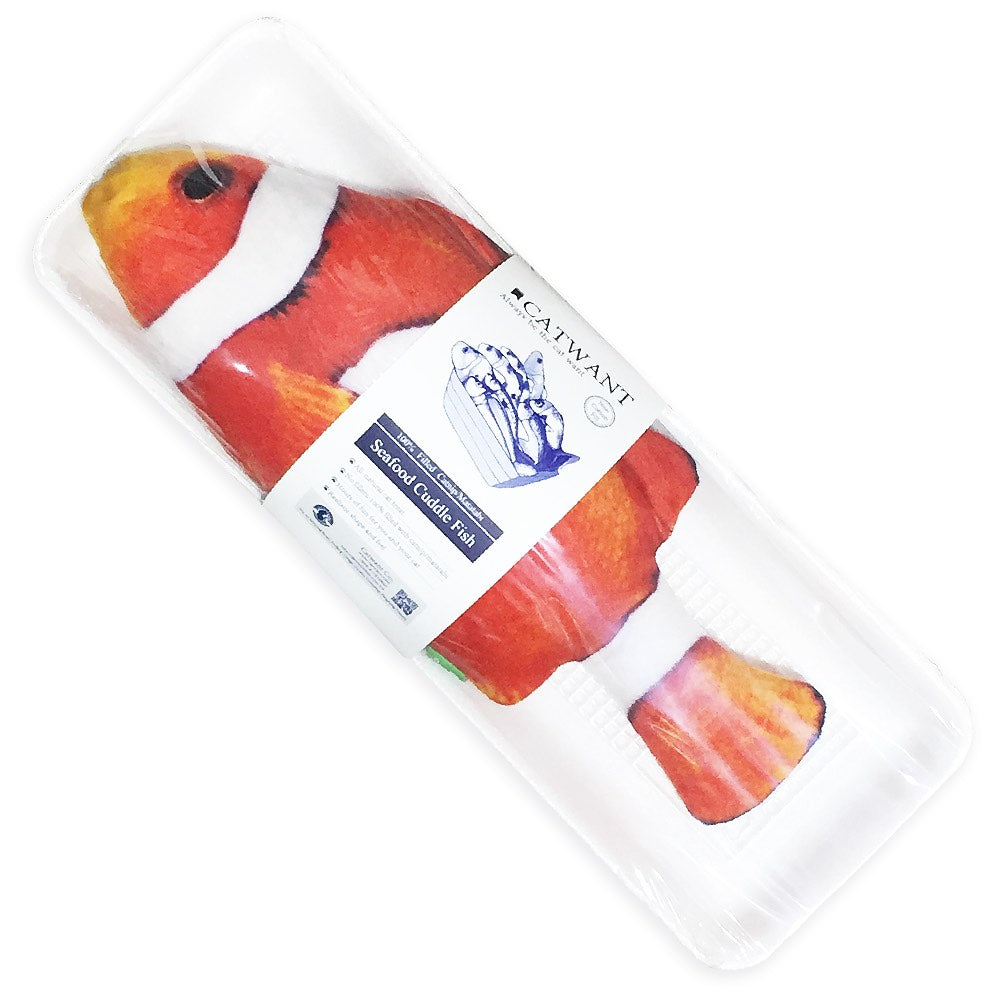 CatWant Jumbo Clown Fish Cuddle Cat Toy | Kohepets