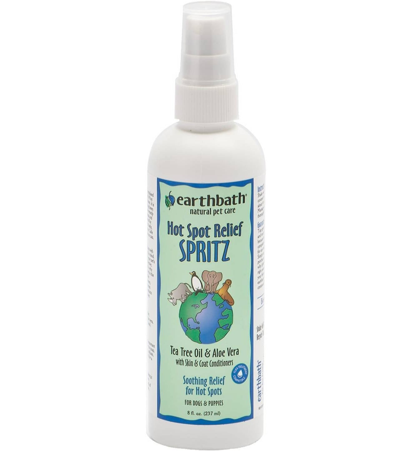 Earthbath Hot Spot Relief Spritz Dog Spray 237ml | Kohepets