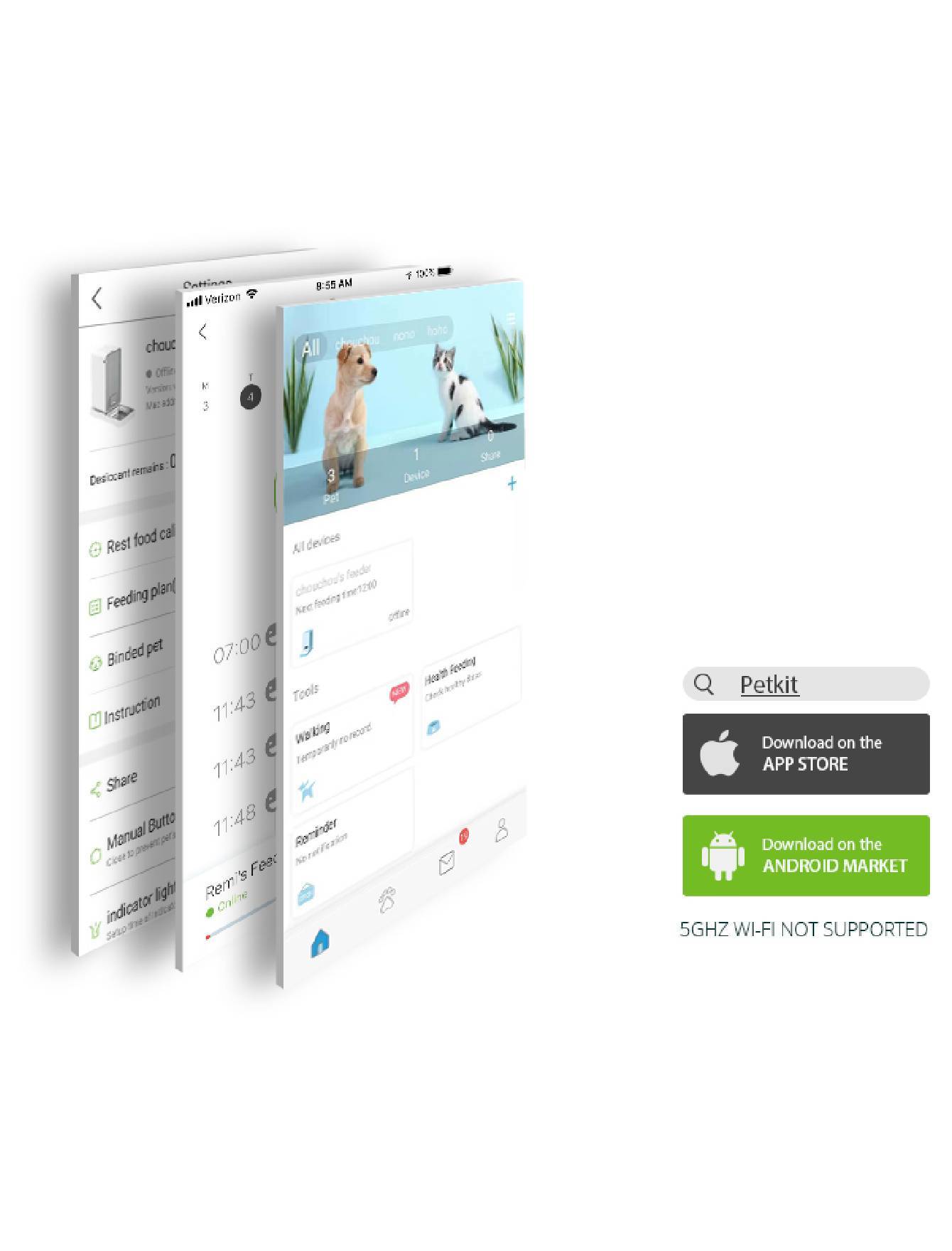 Petkit FRESH ELEMENT Mini Solo Smart Feeder 3L | Kohepets