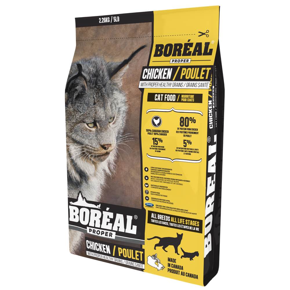 Boreal Proper Chicken With Proper Healthy Grains Dry Cat Food | Kohepets