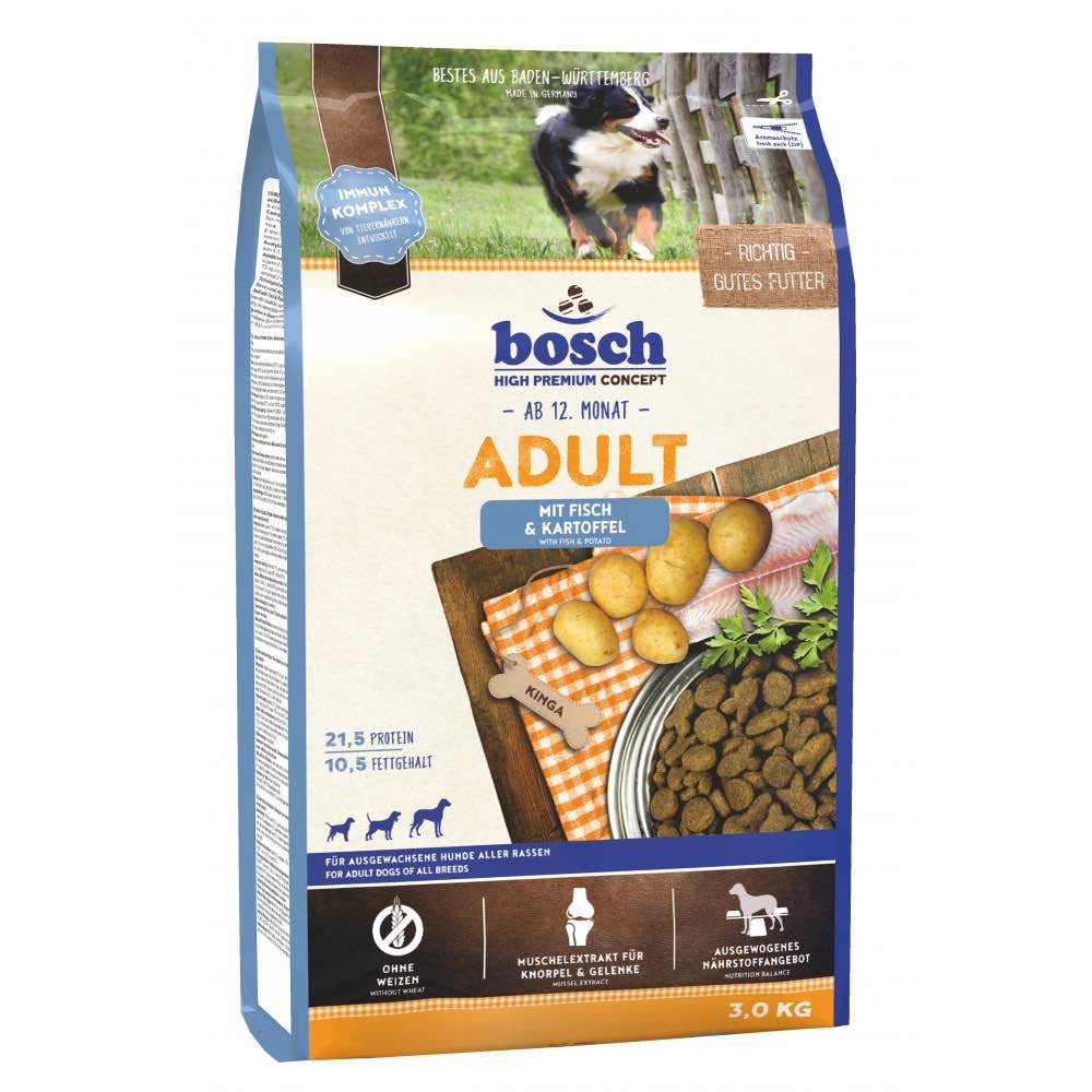 Bosch High Premium Adult Fish & Potato Dry Dog Food | Kohepets