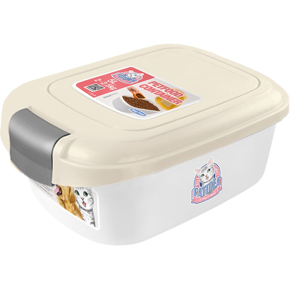 CatIdea Luxury Single Open Pet Food Container 5L | Kohepets