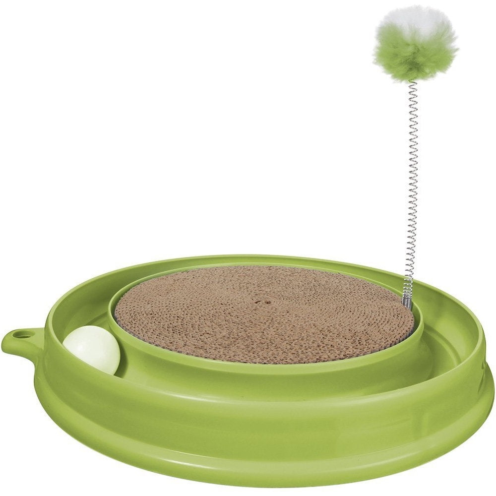 Catit Play n Scratch Toy - Green | Kohepets