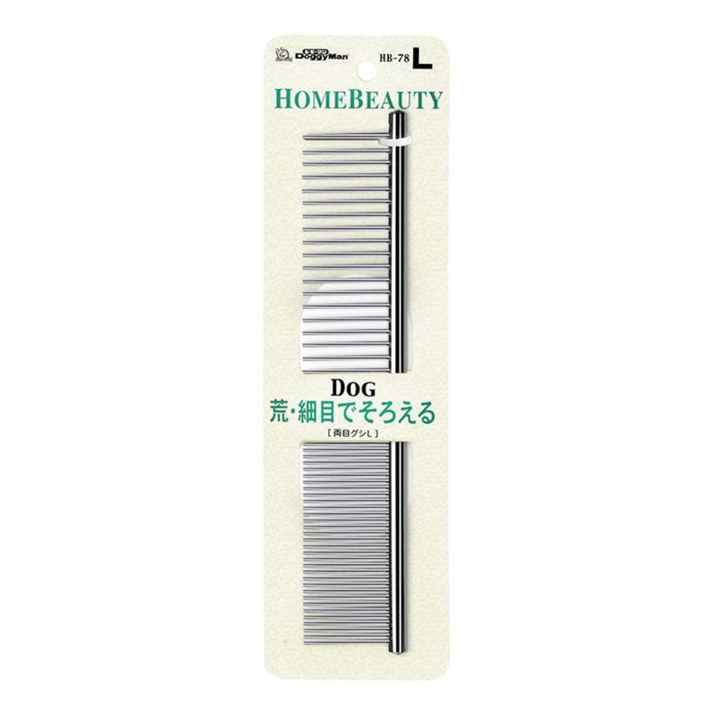 DoggyMan Home Beauty Fine & Coarse Teeth Comb For Cats & Dogs | Kohepets