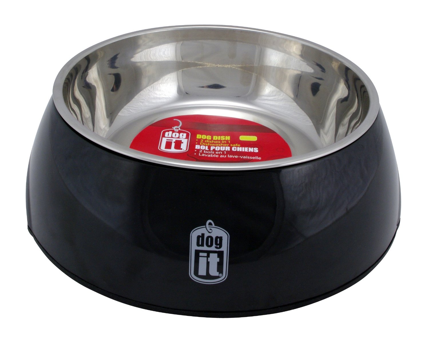 Dogit Durable Bowl with Stainless Steel Insert for Dogs M | Kohepets