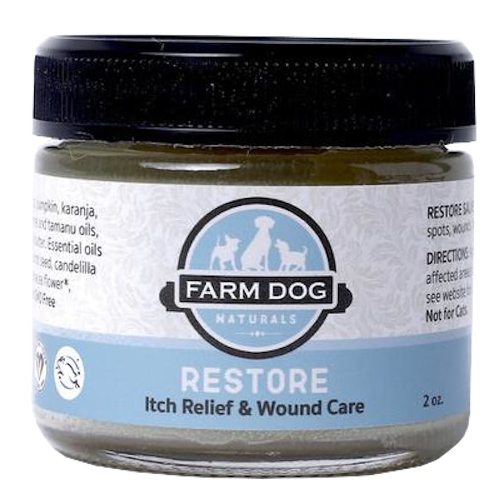 Farm Dog Naturals Restore Itch Relief & Wound Care Salve For Dogs 2oz ...
