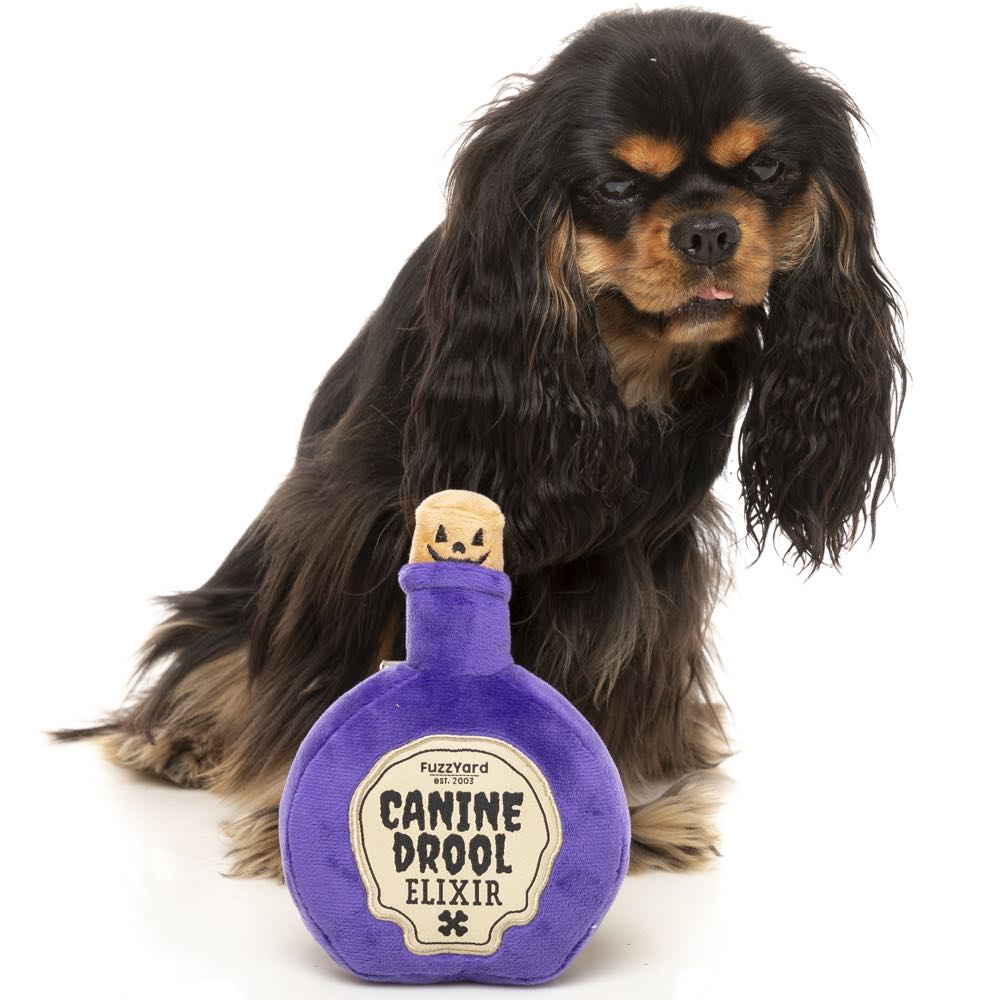 FuzzYard Halloween Canine Drool Elixir Plush Dog Toy | Kohepets