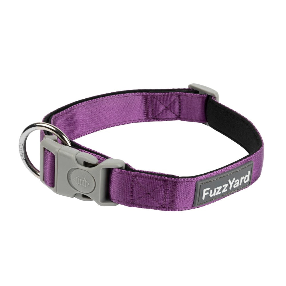 FuzzYard Dog Collar (Grape) | Kohepets