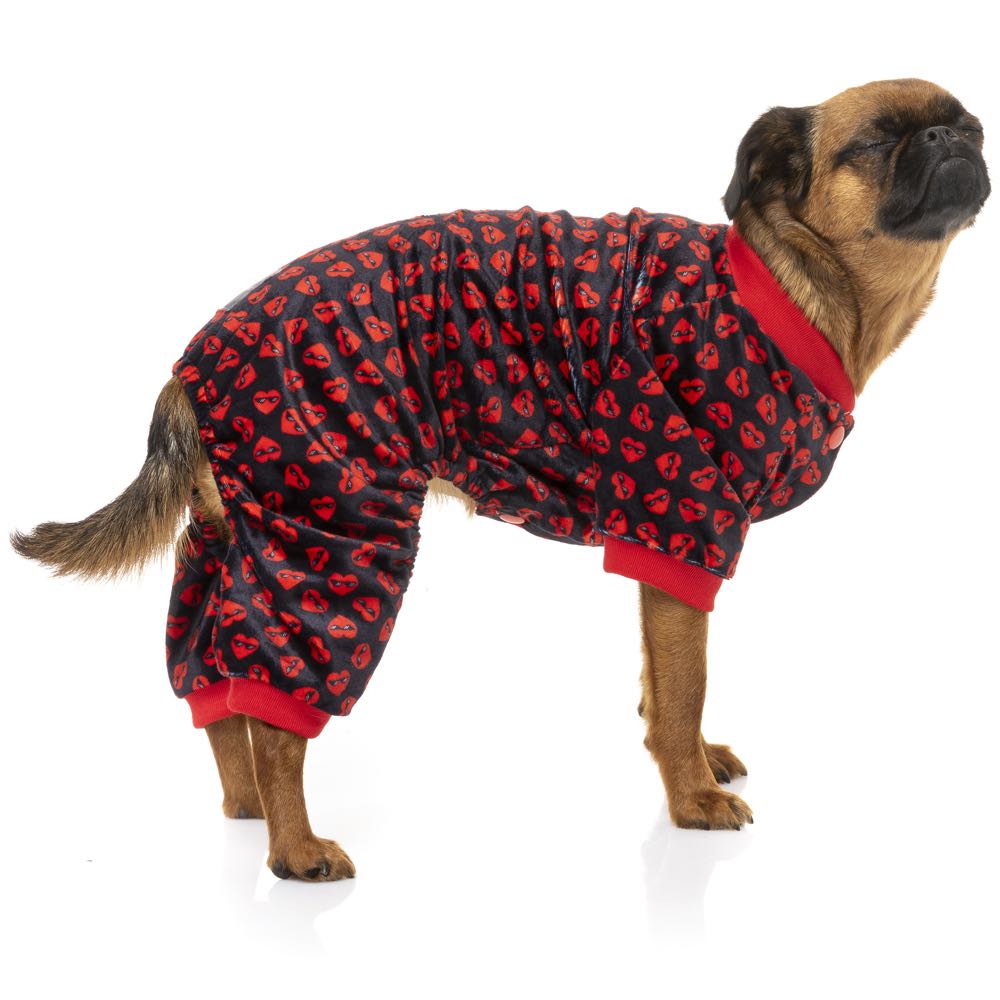 FuzzYard Dog Pyjamas (Heartbreaker) | Kohepets