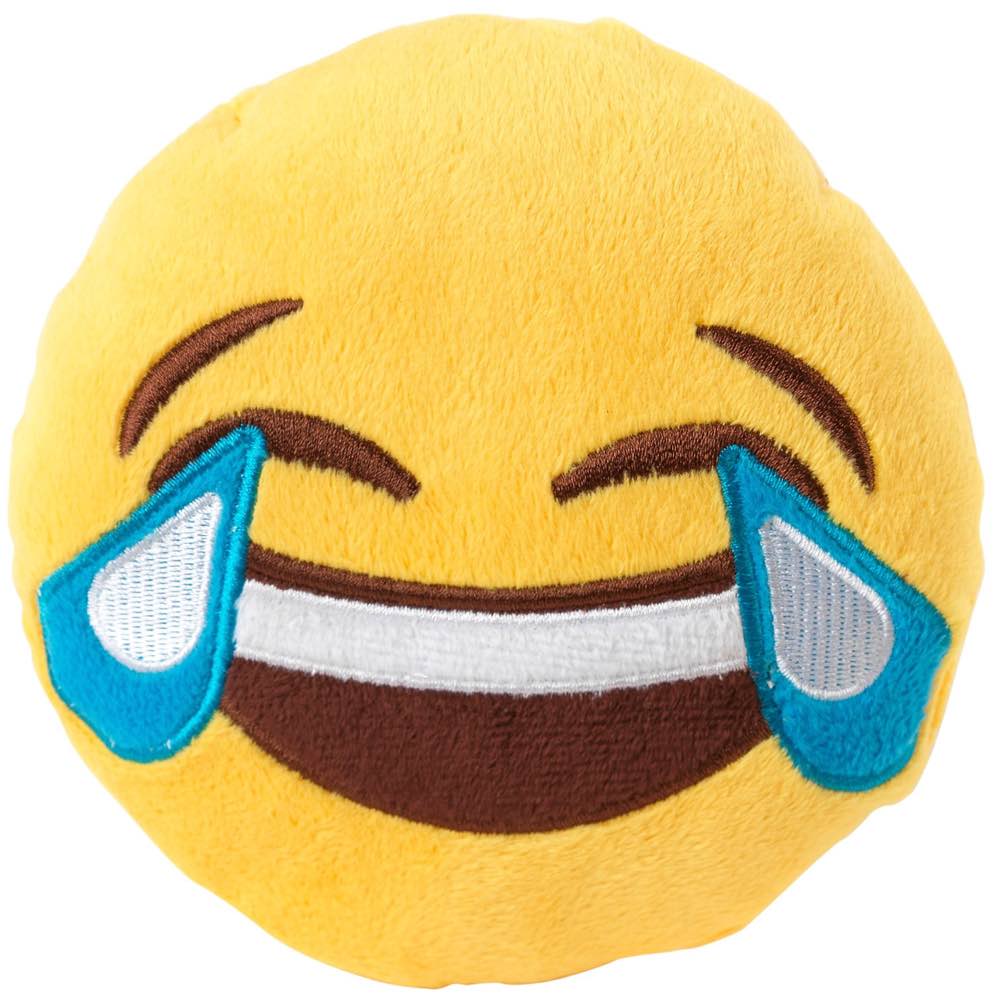 FuzzYard Emoji Bahaha Plush Dog Toy | Kohepets