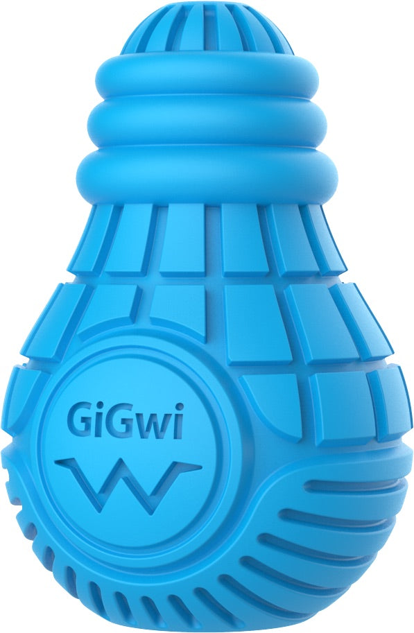 GiGwi Bulb Treat Dispenser Rubber Dog Toy (Small) | Kohepets