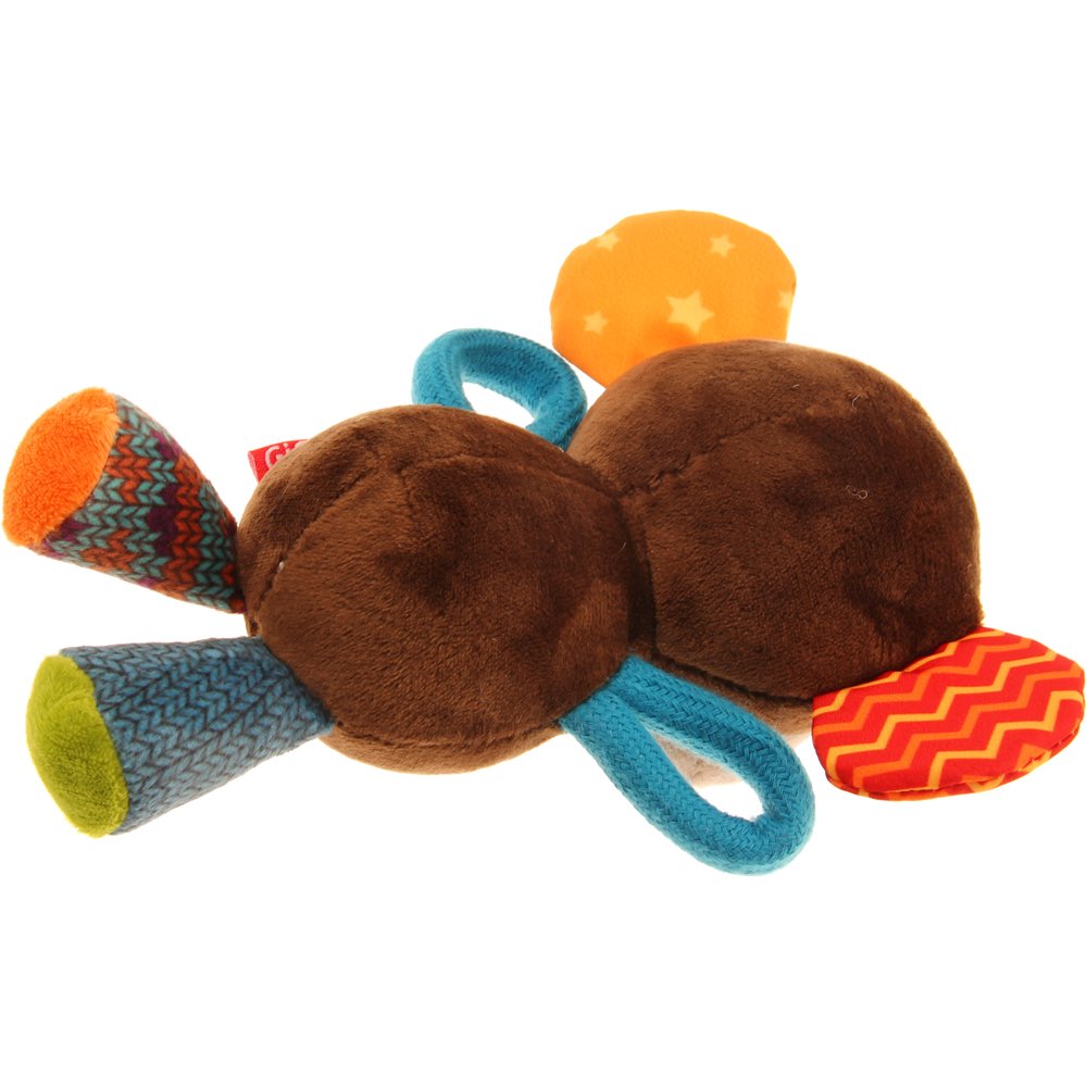 GiGwi Plush Friendz Tug Dog Toy (Monkey) | Kohepets