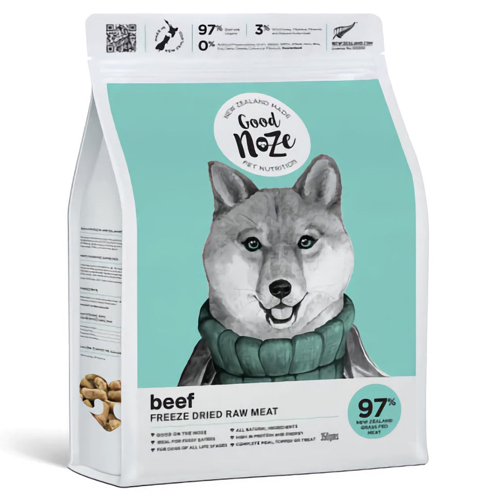 Good Noze NZ Beef Freeze-Dried Dog Food | Kohepets