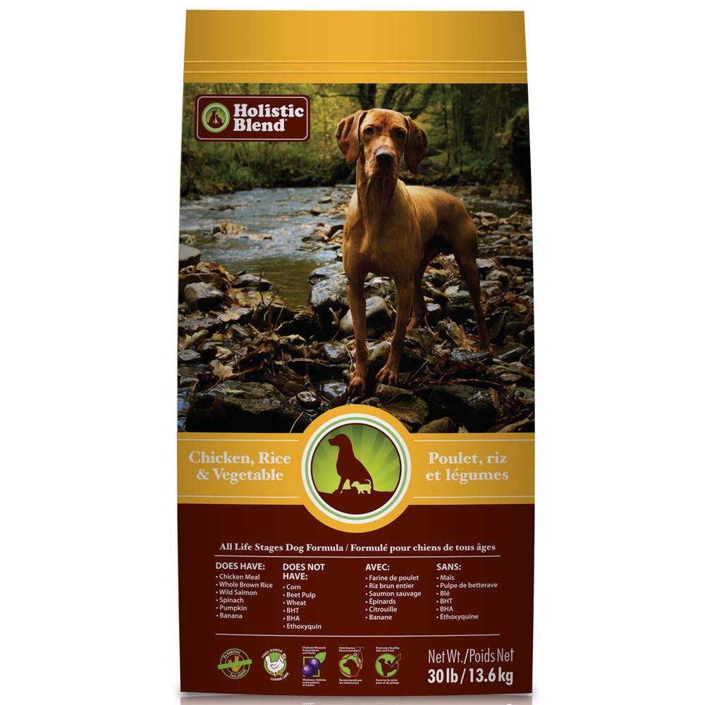 Holistic Blend All Life Stages Chicken, Rice & Vegetable Dry Dog Food ...