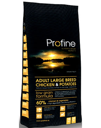 Profine Low Grain Large Breed Chicken & Potato Dry Dog Food | Kohepets