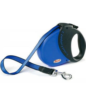 Flexi Comfort Compact 3 Tape Retractable Blue Lead 5M | Kohepets
