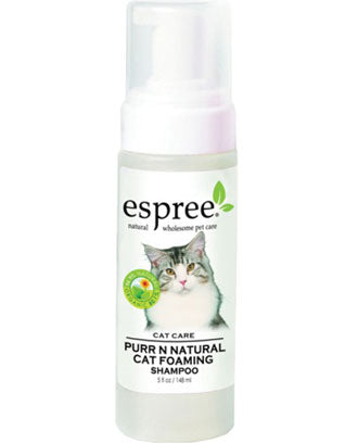 Espree Purr N Natural Cat Foaming Shampoo 5oz | Kohepets