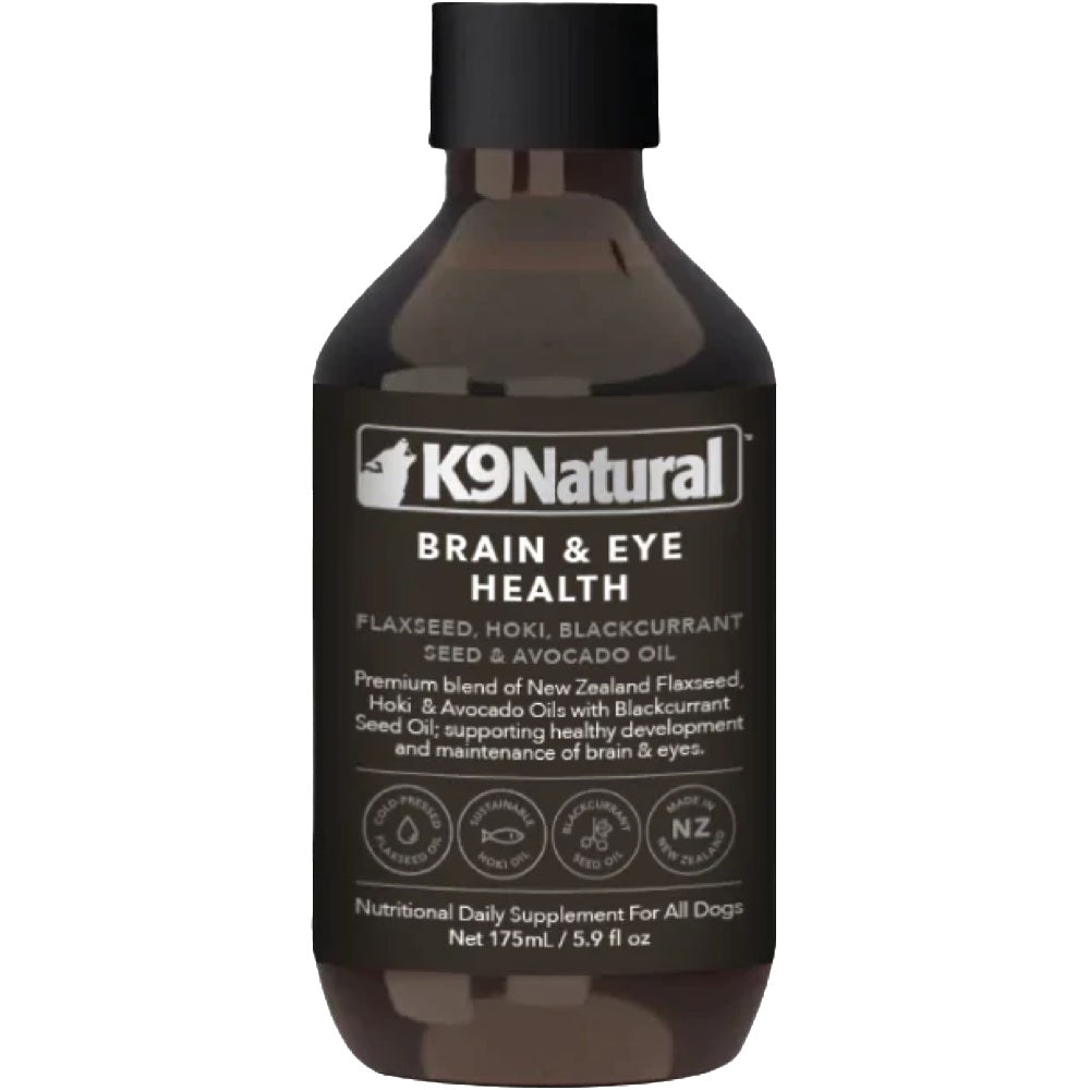 K9 Natural Brain & Eye Health Oil Dog Supplement 175ml | Kohepets