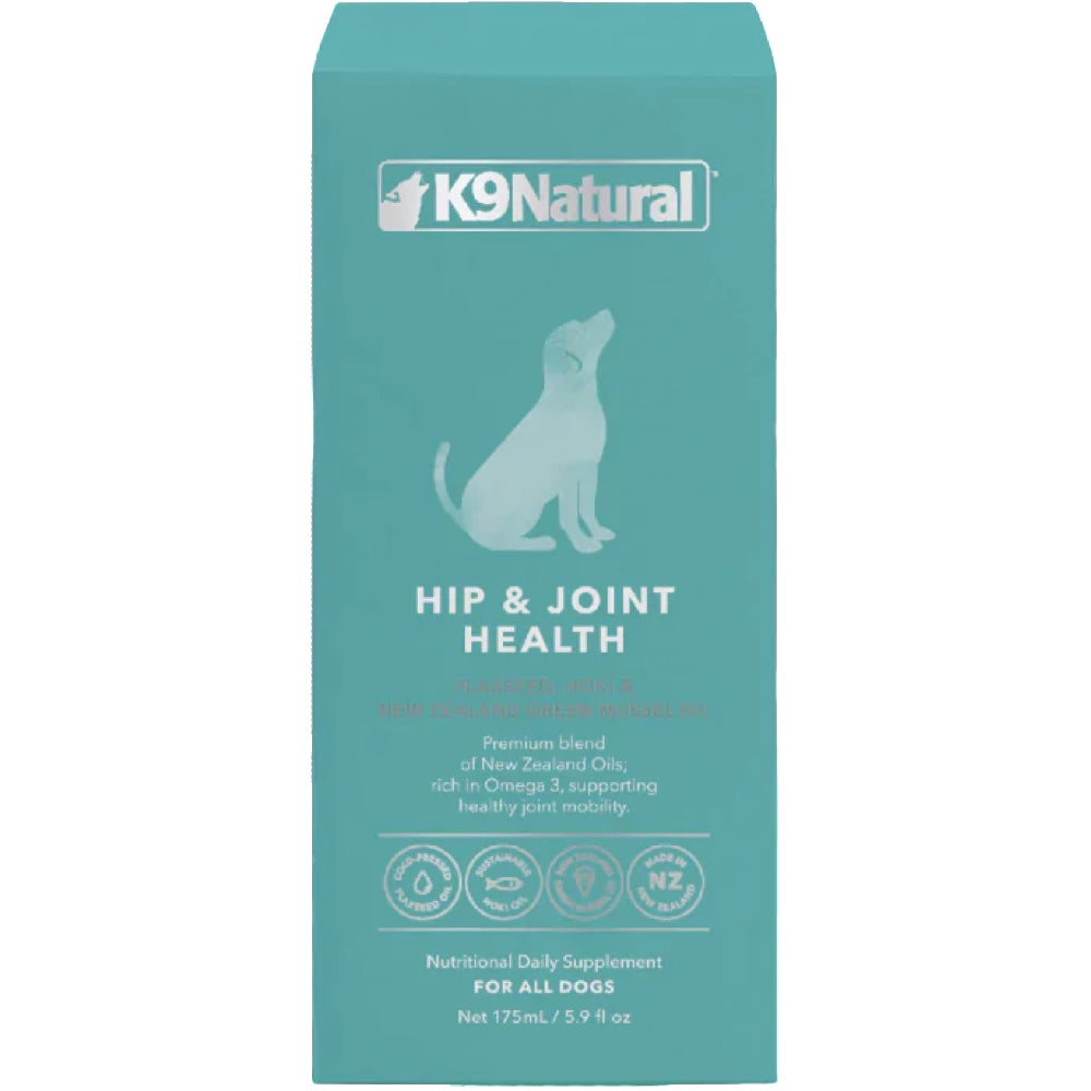K9 Natural Hip & Joint Health Oil Dog Supplement 175ml | Kohepets