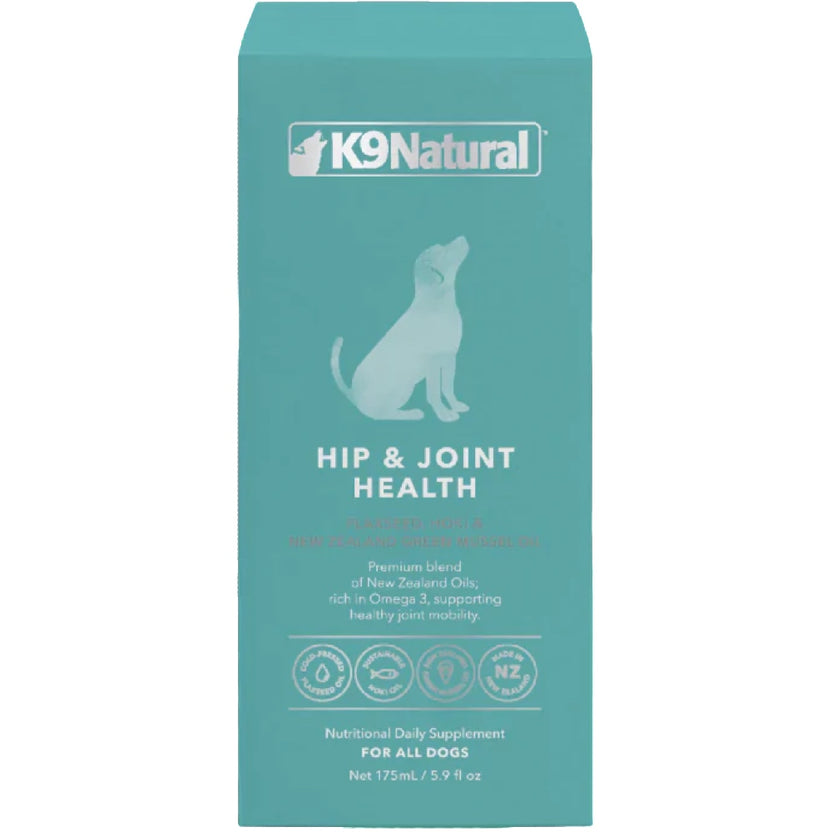 K9 Natural Hip & Joint Health Oil Dog Supplement 175ml | Kohepets