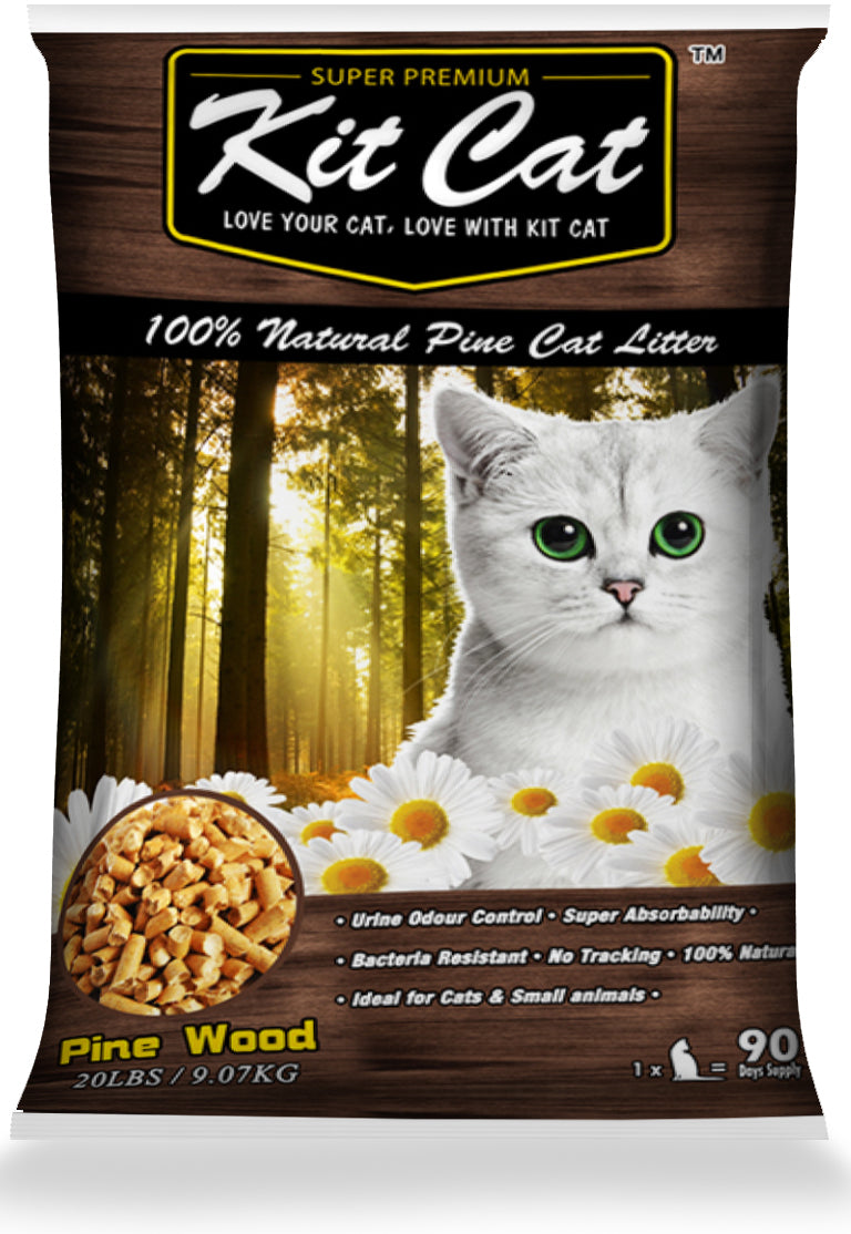 Kit Cat Natural Pine Cat Litter | Kohepets