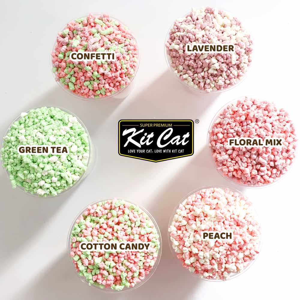 Kit Cat Snow Peas Green Tea Antibacterial Clumping Cat Litter 7L | Kohepets