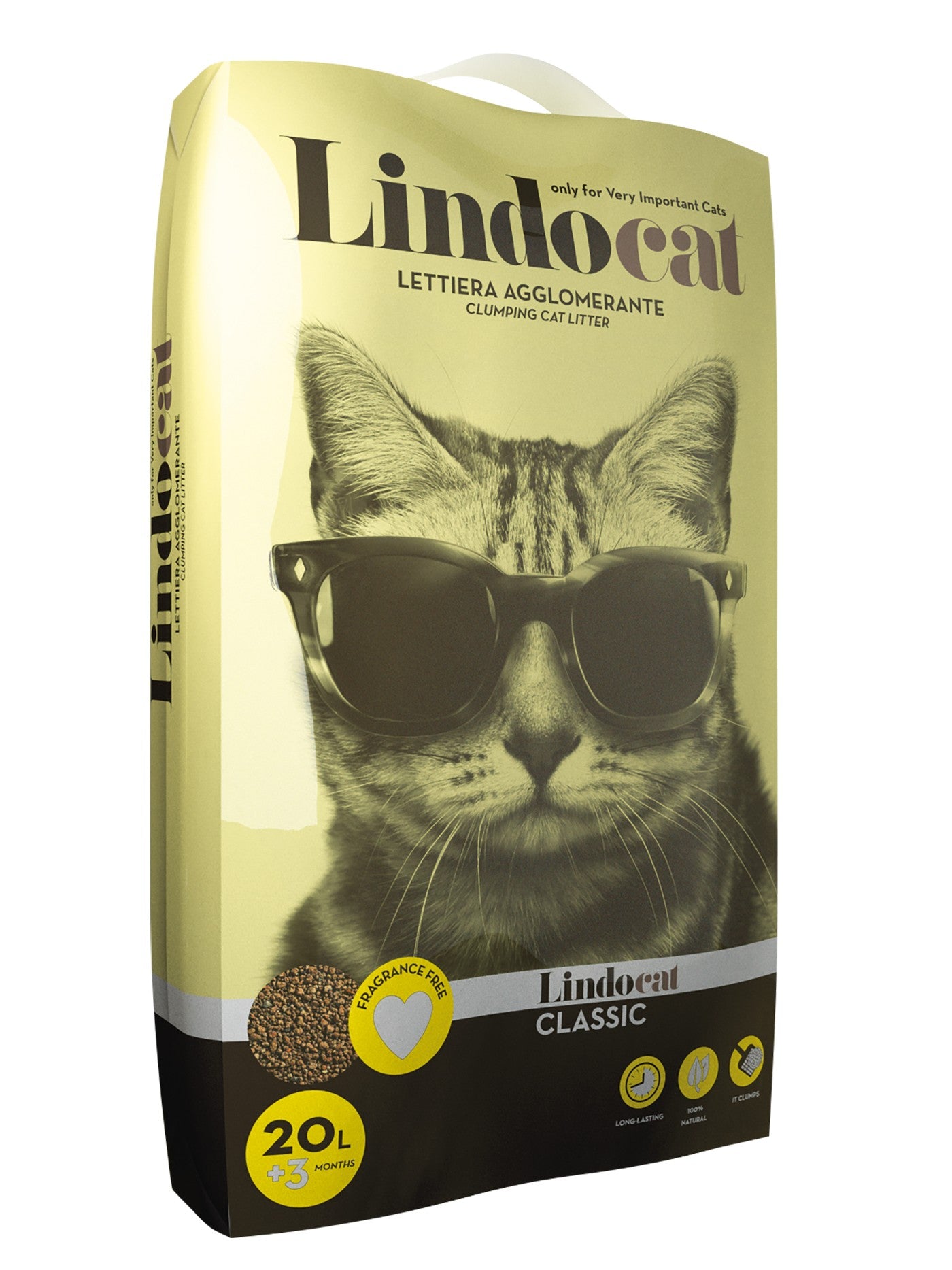Lindocat Classic Clumping Clay Cat Litter | Kohepets