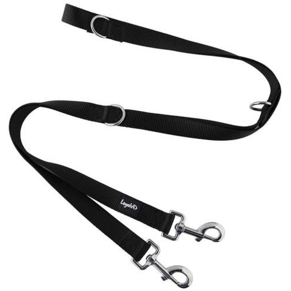 Loyal.D Multi-Purpose.D Dog Leash (Black) | Kohepets