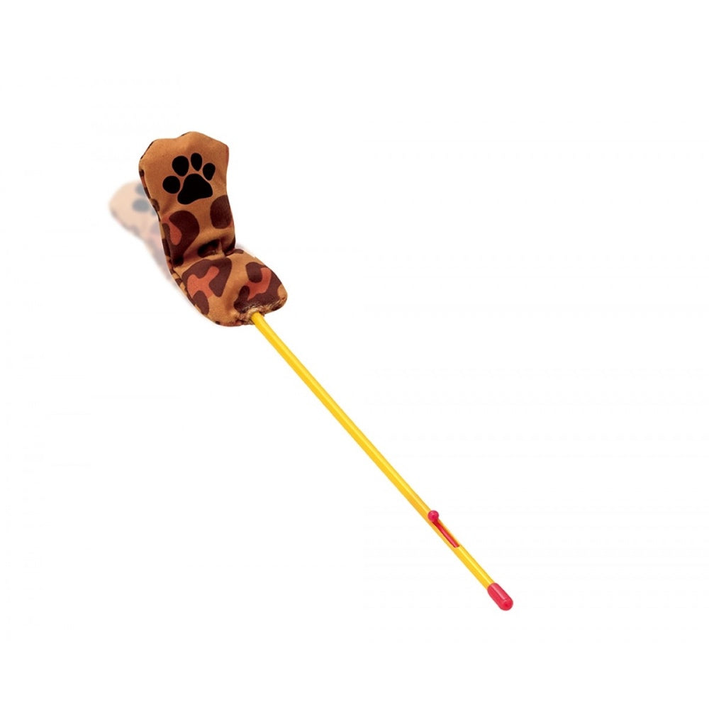 Marukan Big Bengal Moving Claw Teaser Wand Cat Toy | Kohepets