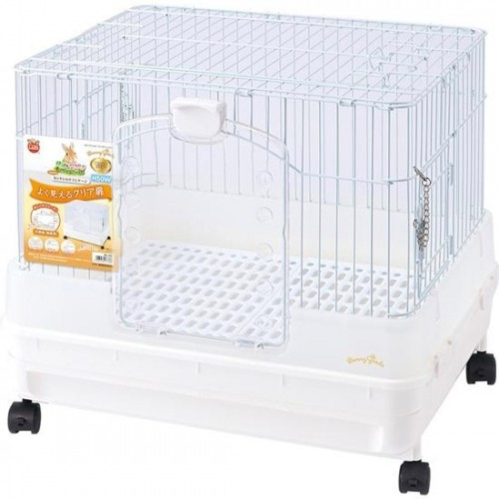 Marukan Easy Clean Rabbit Cage (White) | Kohepets