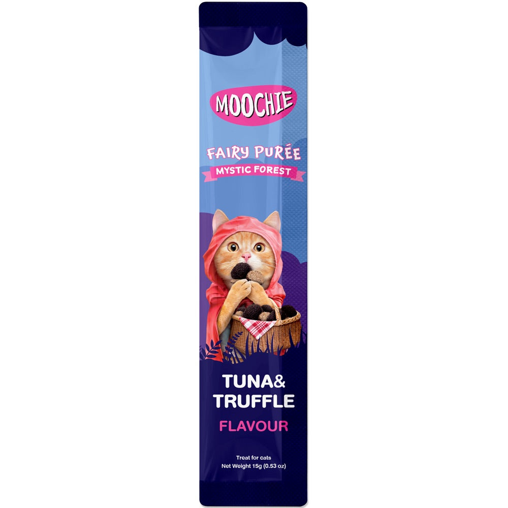Moochie Fairy Puree Tuna & Truffle Liquid Cat Treats | Kohepets