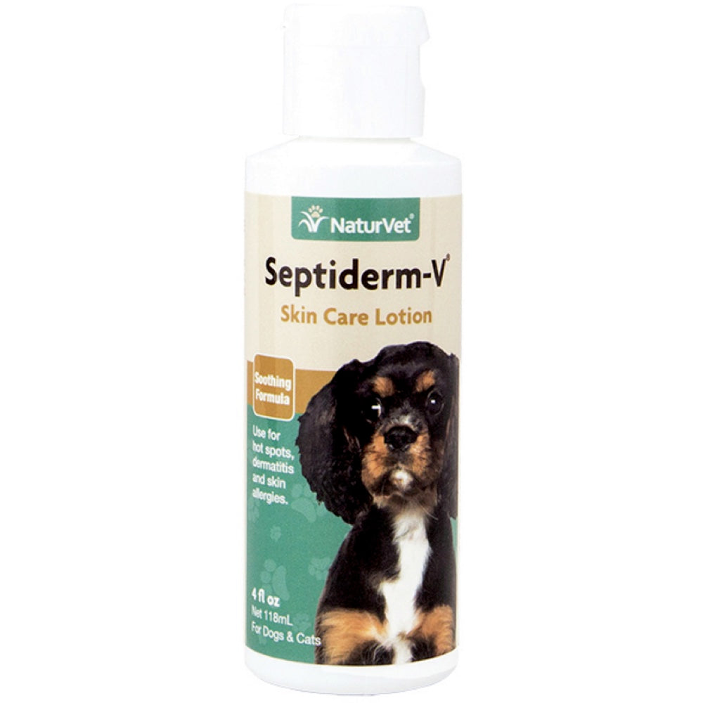 NaturVet Septiderm-V Skin Care Lotion For Problem Skin | Kohepets