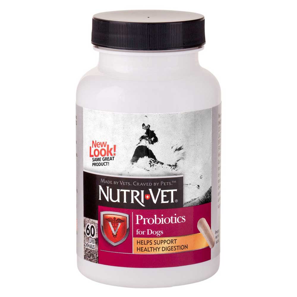 Nutri-Vet Probiotics Capsules for Dogs | Kohepets