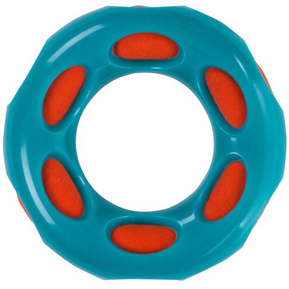 Outward Hound Splash Bombz Ring Rubber Dog Toy, Blue | Kohepets