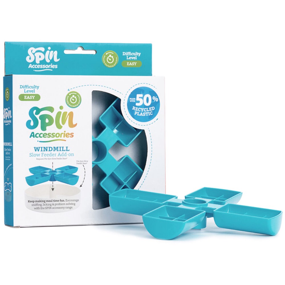 PetDreamHouse SPIN Accessories Interactive Slow Feeder Add-On For Cats ...