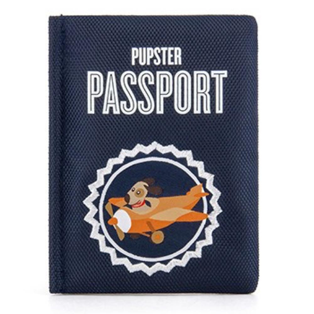 PLAY Globetrotter Pupster Passport Plush Dog Toy | Kohepets