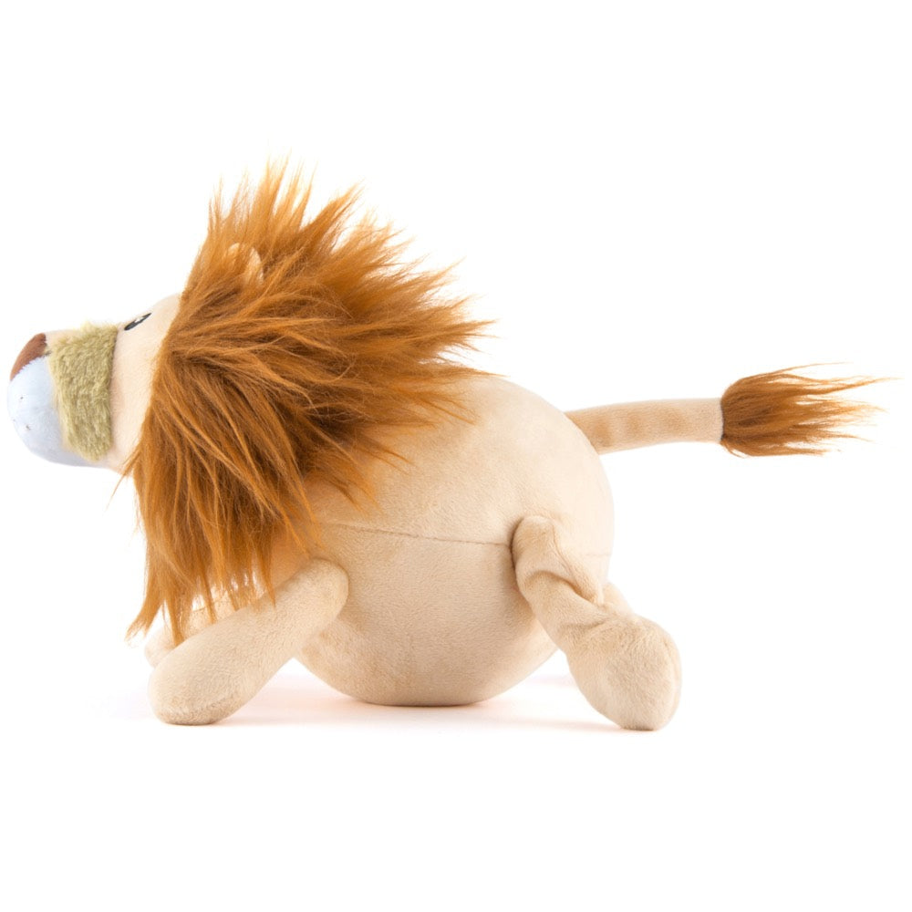 PLAY Safari Wildlife Leonard The Lion Plush Dog Toy | Kohepets