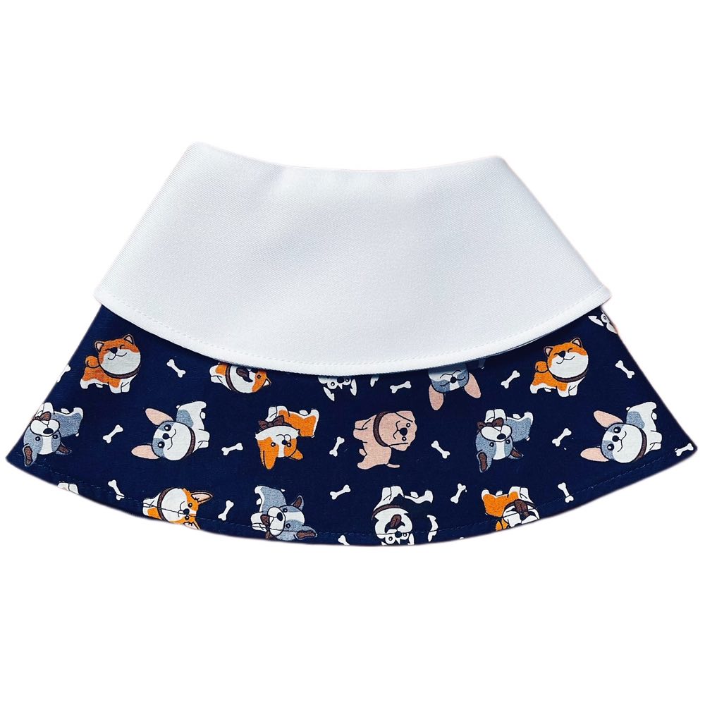 RuffCo Handcrafted Cape For Cats & Dogs (Blue Puppies) | Kohepets