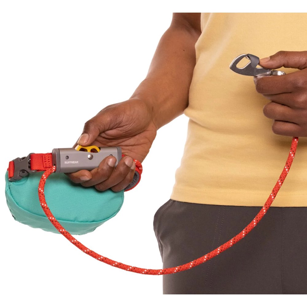 Ruffwear Hitch Hiker Portable Hitch & Dog Leash Pack (Aurora Teal ...