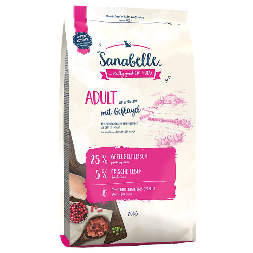 Sanabelle Adult With Fresh Poultry Dry Cat Food | Kohepets
