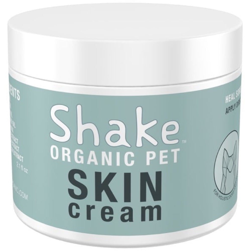 Shake Organic Skin Cream For Dogs & Cats 2.1oz | Kohepets