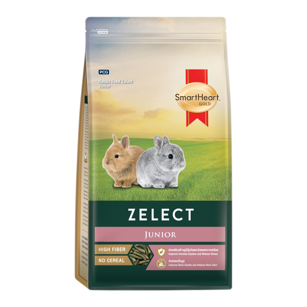 Smartheart Gold Zelect Junior Rabbit Food 500g (Exp 22Jun23) | Kohepets