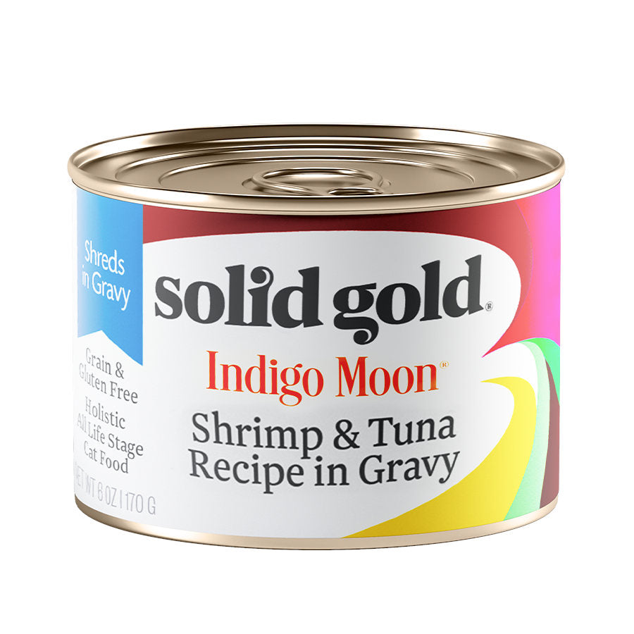 Solid Gold Indigo Moon Shrimp & Tuna In Gravy Canned Cat Food | Kohepets