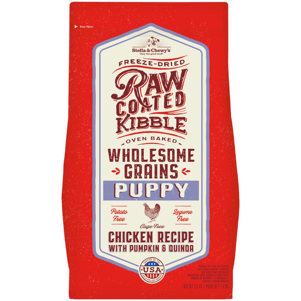 Stella & Chewy's Freeze-Dried Raw Coated Kibble Puppy Chicken Dry Dog ...