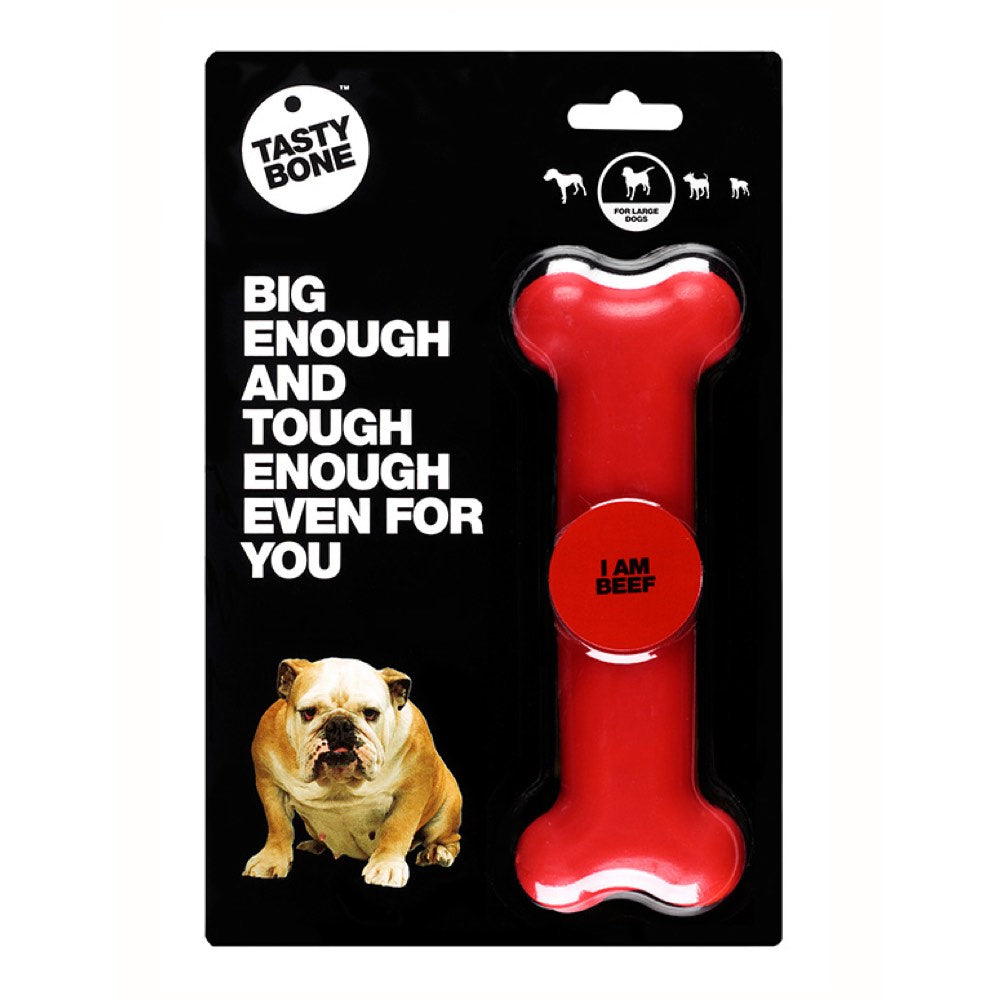 Tastybone Beef Flavoured Nylon Bone Dog Toy | Kohepets