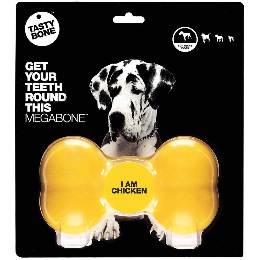 Tastybone Chicken Flavoured Mega Nylon Bone Dog Toy | Kohepets