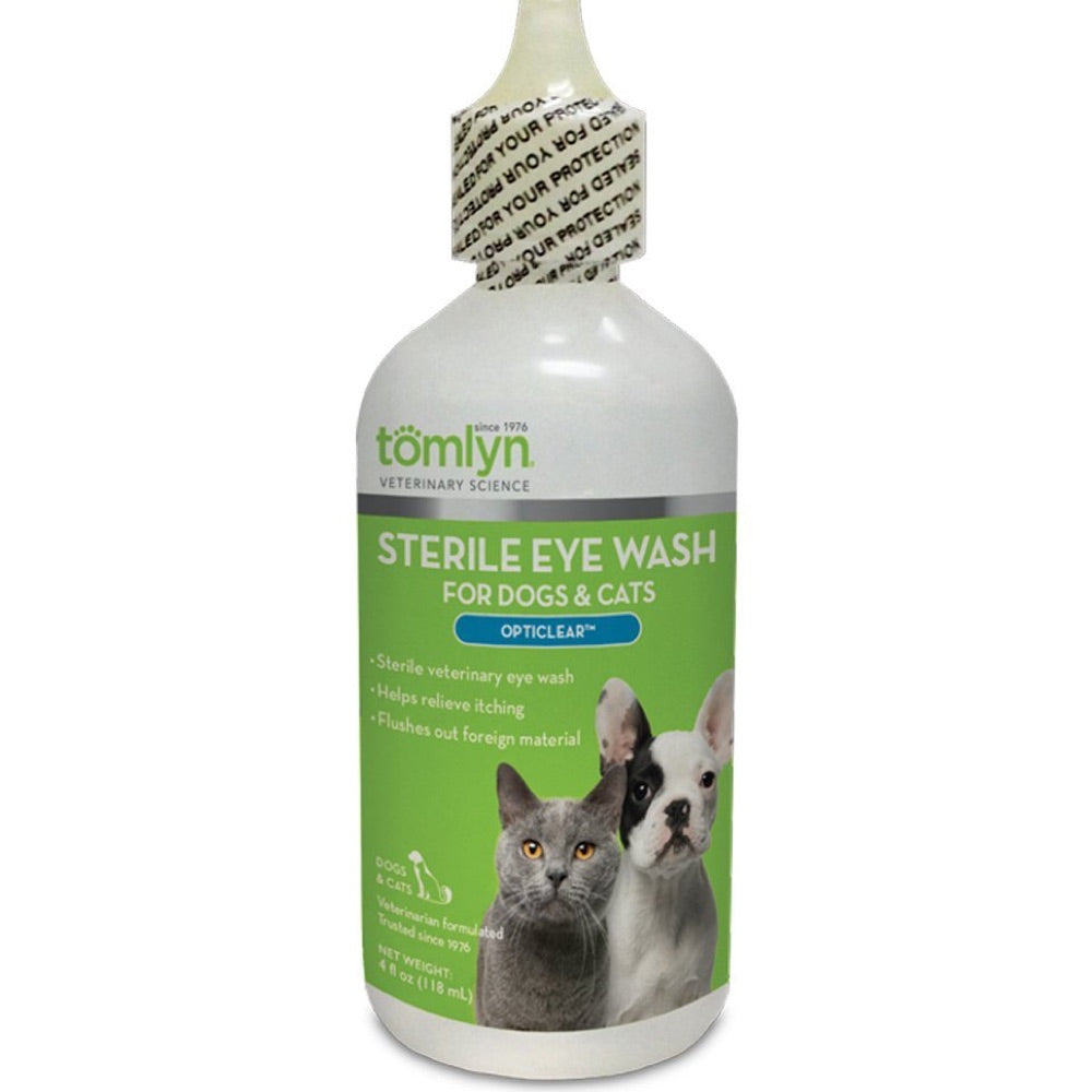 Tomlyn Opticlear Sterile Eye Wash 4oz | Kohepets