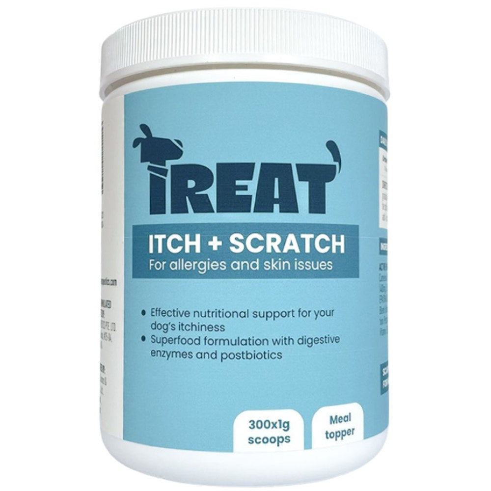 Treat Therapeutics Itch + Scratch Skin Dog Supplement 300g | Kohepets