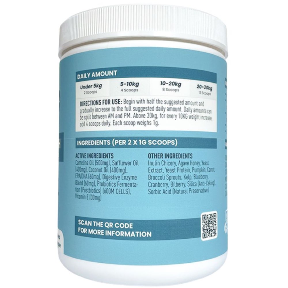 Treat Therapeutics Itch + Scratch Skin Dog Supplement 300g | Kohepets